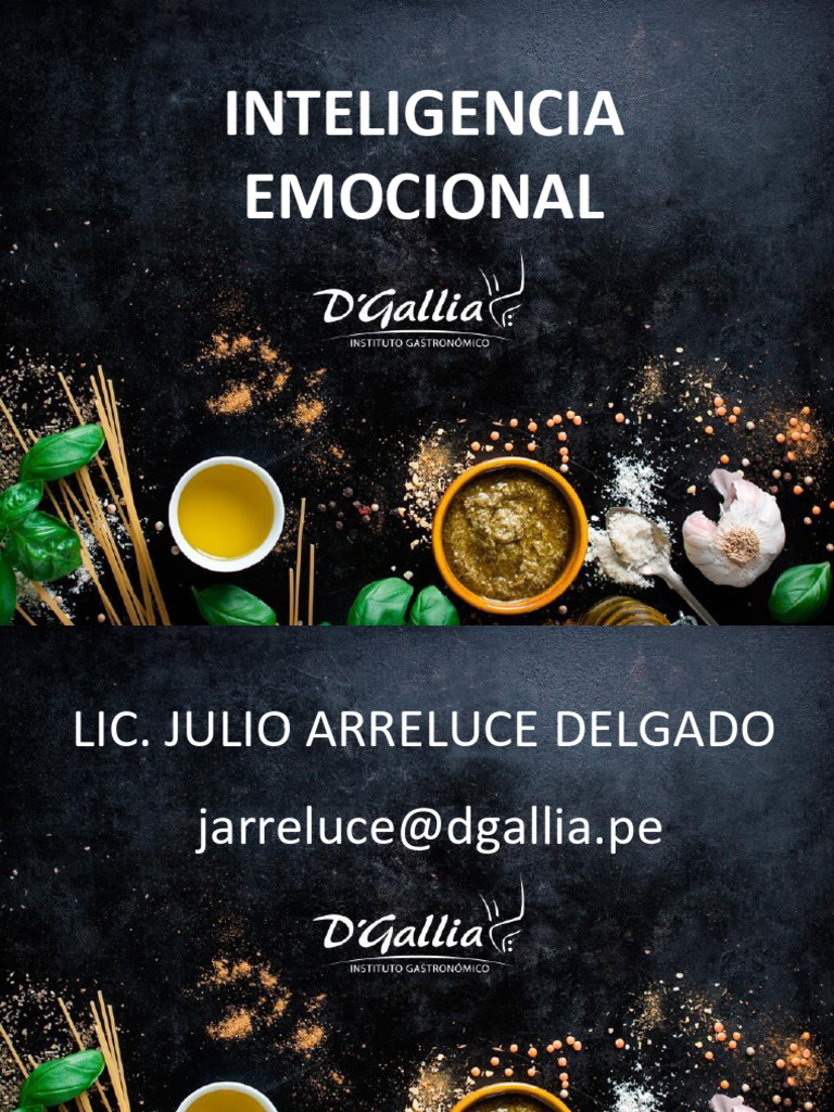 Inteligencia Emocional | PDF | Las emociones | Inteligencia emocional