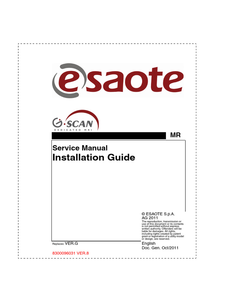 G-Scan Installation Guide Rev8 | PDF