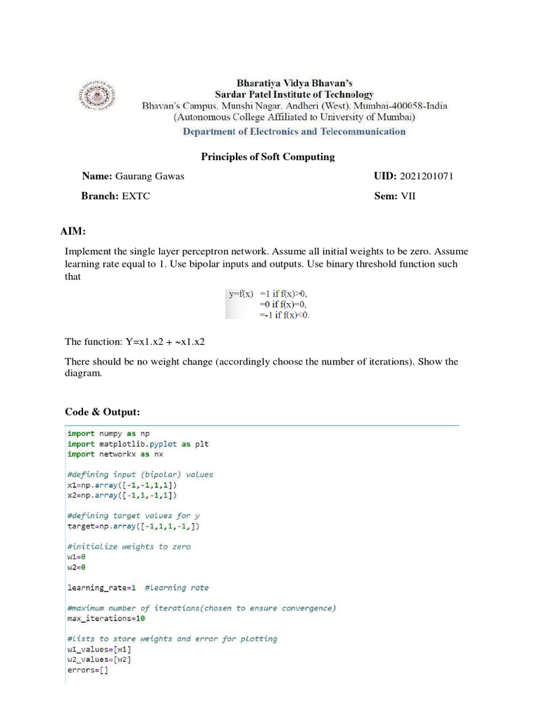 Psc Practical No 1 Pdf