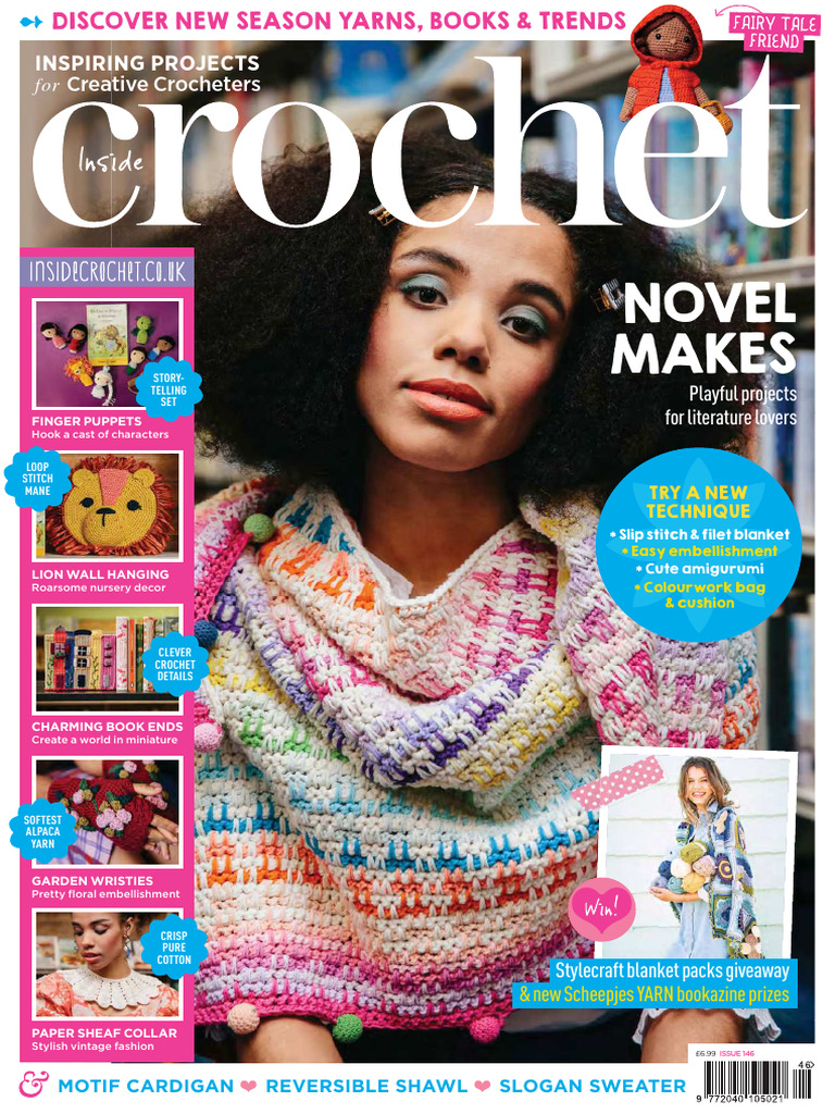 Inside Crochet Issue 146 - 2022 | PDF | Crochet | Yarn