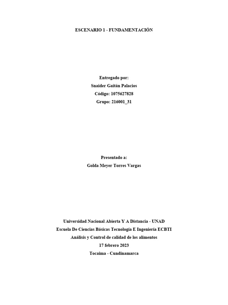 Escenario 1 - Snaider - Gaitan - 216001 - 31 | PDF