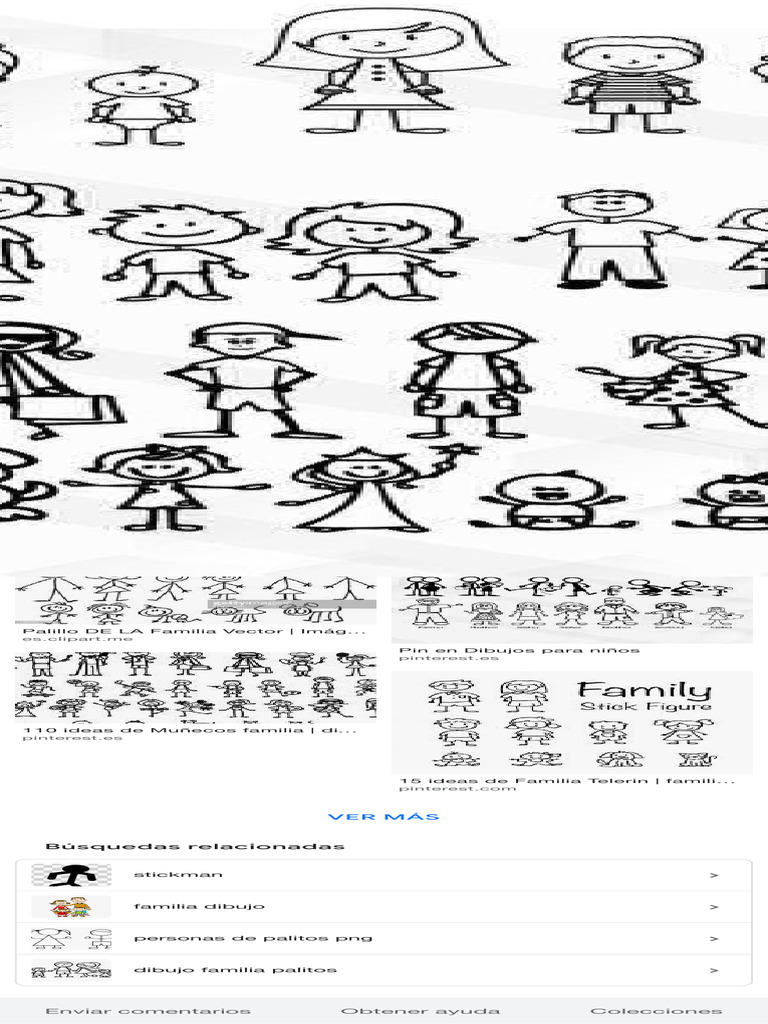 Dibujos de Palitos de Personas Con Ropa - Búsqueda de Google | PDF