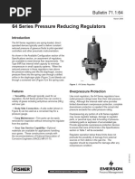 Fisher™ 133 Series Pressure Reducing Regulators | PDF | Valve ...