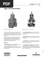 Fisher - 377 Trip Valve | PDF | Valve | Actuator