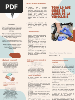 VENOCLISIS | PDF | Terapia intravenosa | Medicina CLINICA