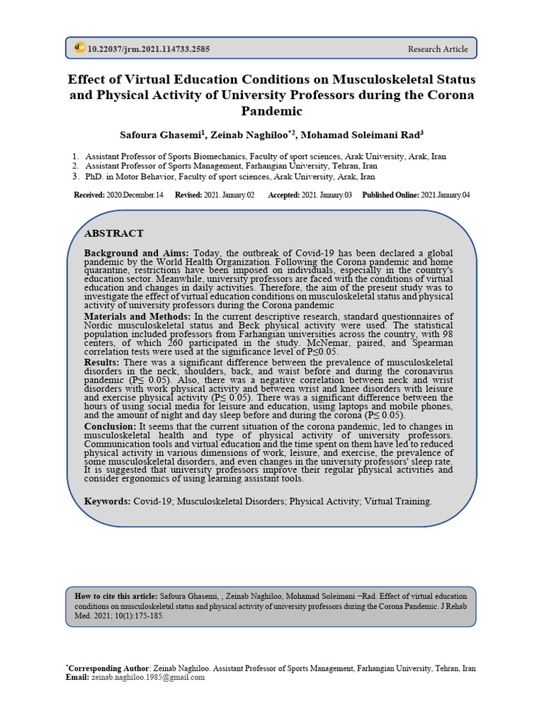 SJRM - Volume 10 - Issue 1 - Pages 175-185 | PDF | Human Factors And ... SJRM - Volume 10 - Issue 1 - Pages 175-185 | PDF | Human Factors And ...