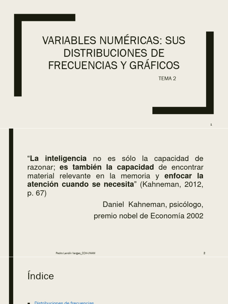 Variables Numéricas Distribución De Frecuencias Y Gráficos Pdf
