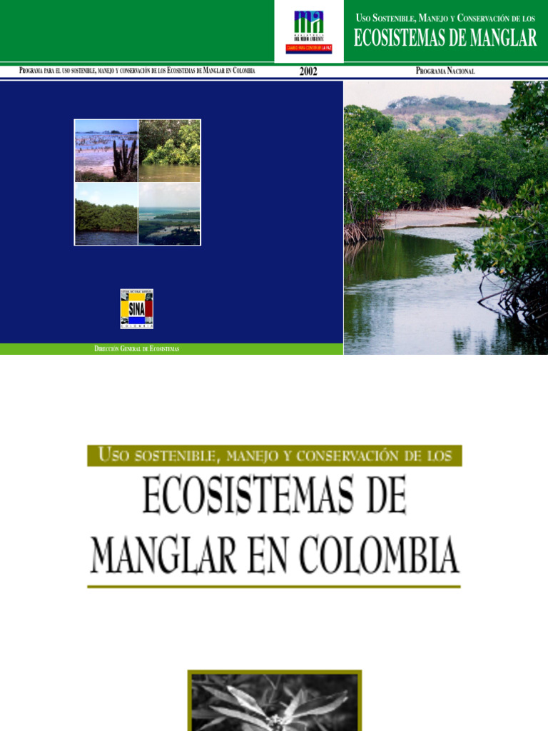 Programa Nacional Uso Sostenible Manejo y Conservacion de Los Ecosistemas de Manglar | PDF