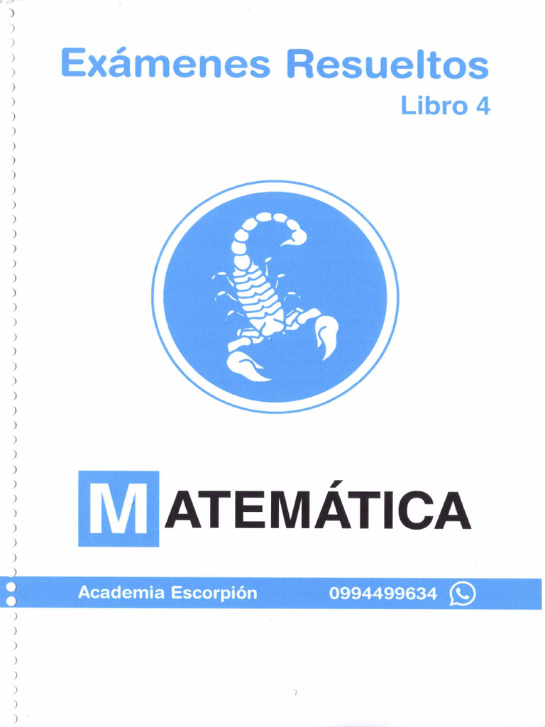 Examen Resuelto Matematicas 4 | PDF
