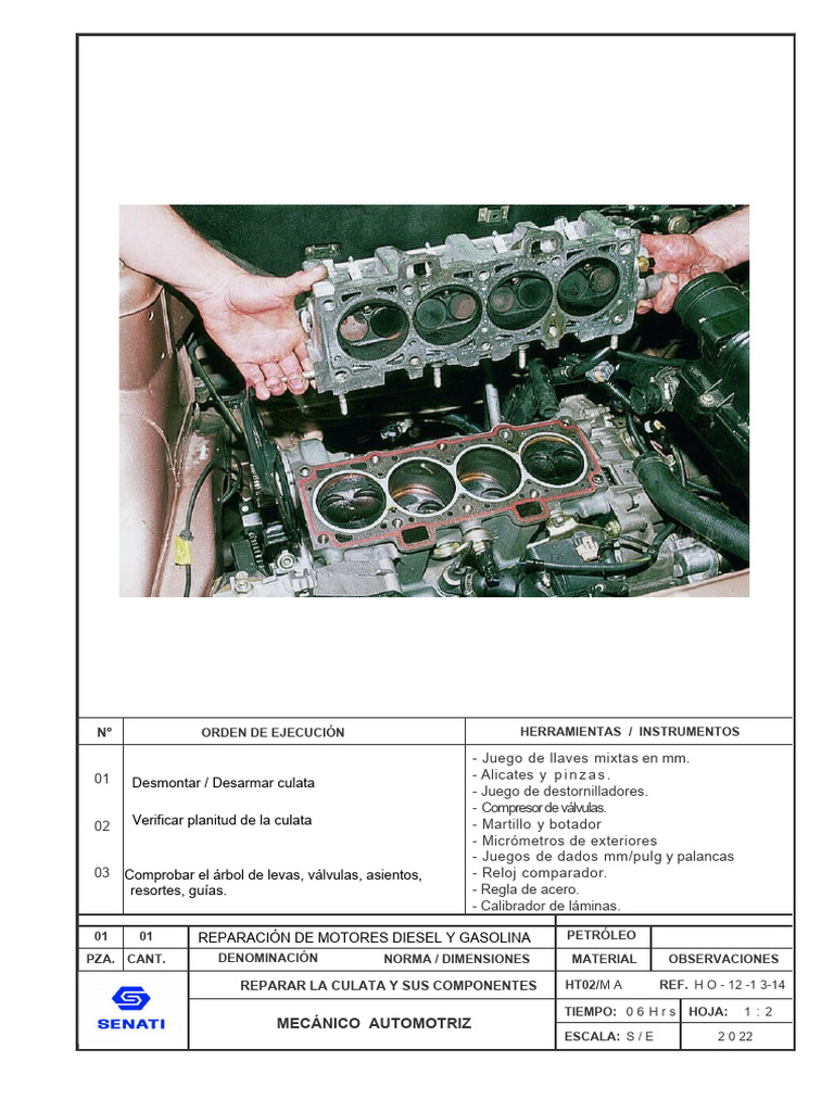 HOJA DE PLANIFICACIÓN - Mediciones | PDF