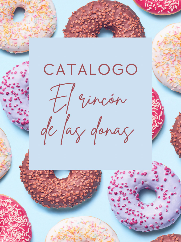 Catálogo Mini Donas | PDF