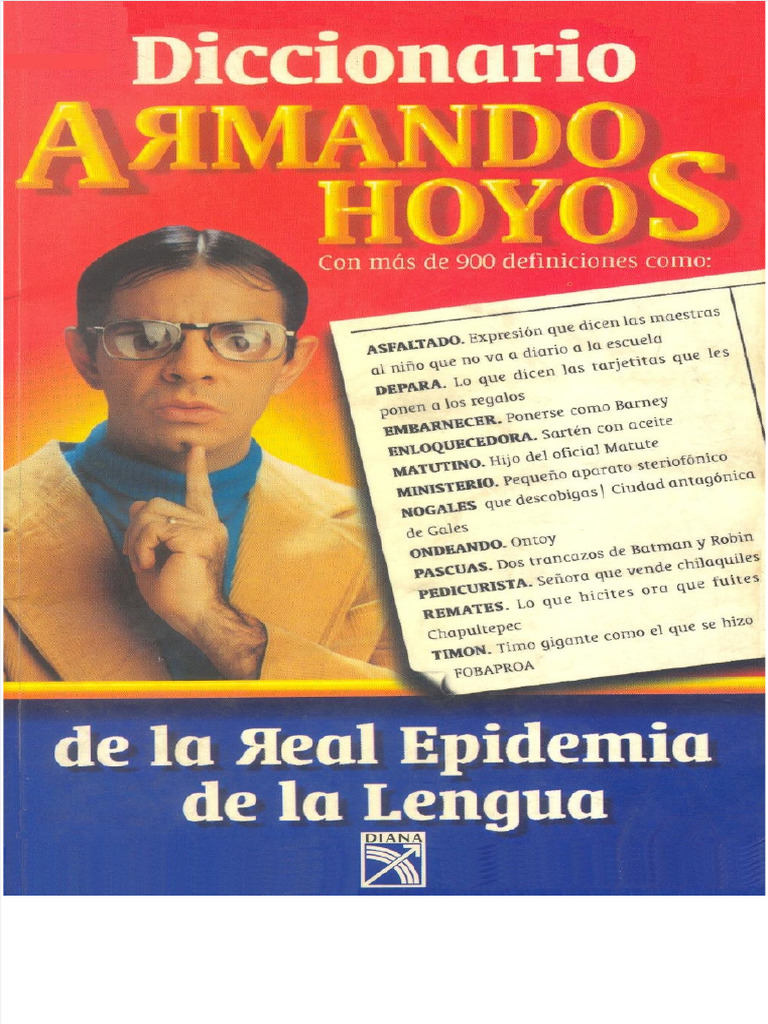Fdocuments - Ec Diccionario de La Real Epidemia de La Lengua | PDF