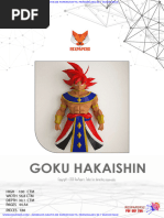 Papercraft Goku Ultra Instinto | PDF