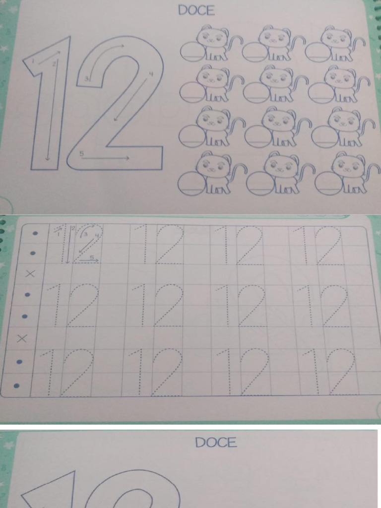 actividades del numero 12 | PDF