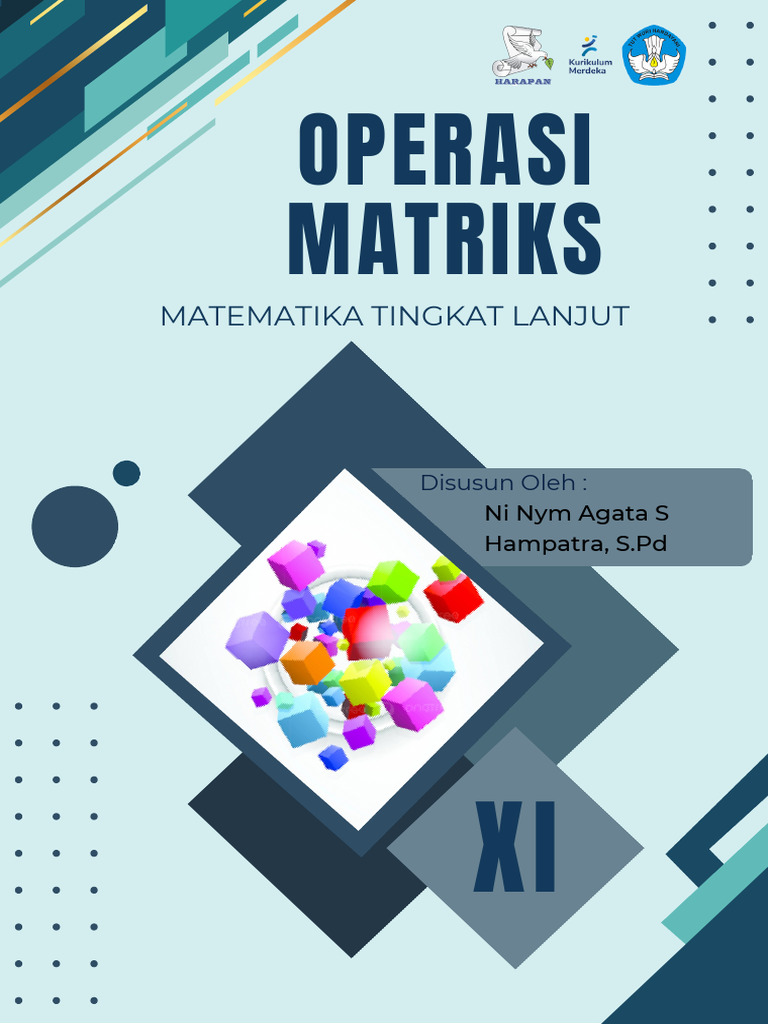 Operasi Matriks (Perkalian Matriks) | PDF