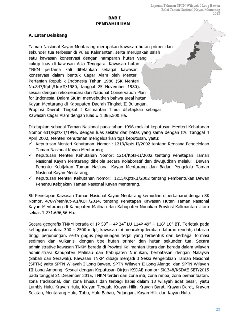 Laptah SPTN I 2018 | PDF