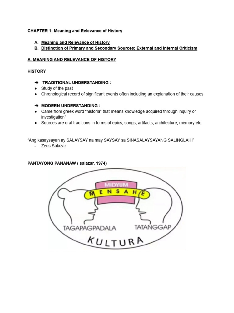 Readings in Philippine History Chapter1 | PDF | Primary Sources | Science