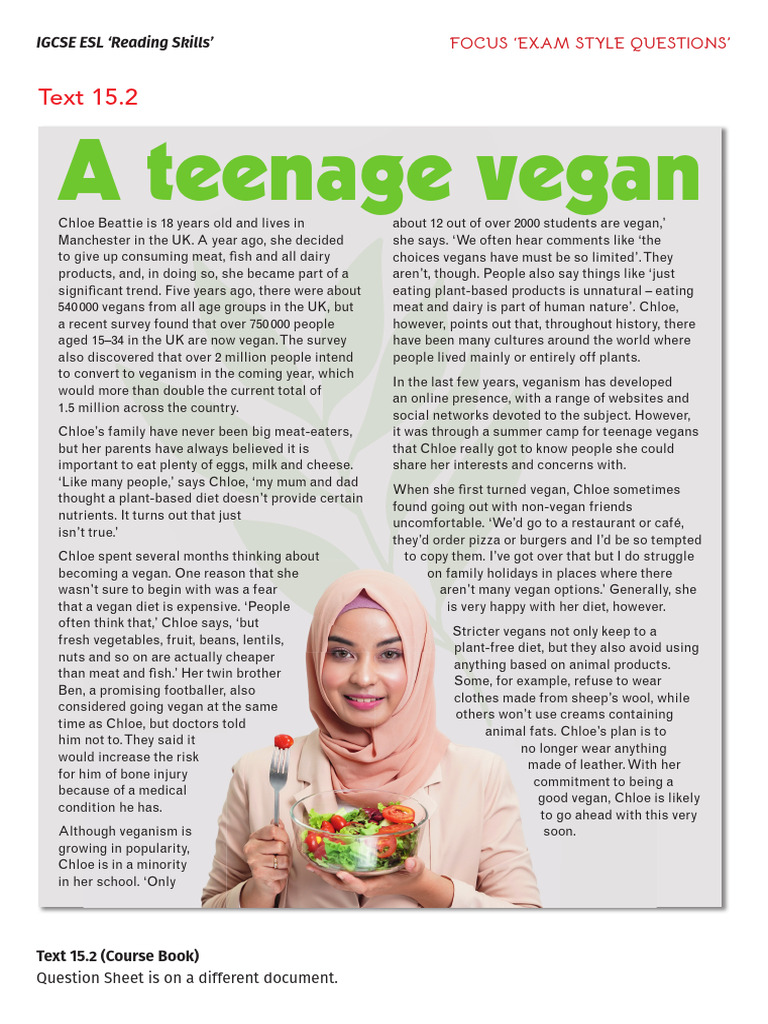 Y10 Reading Materials Ex1 | PDF