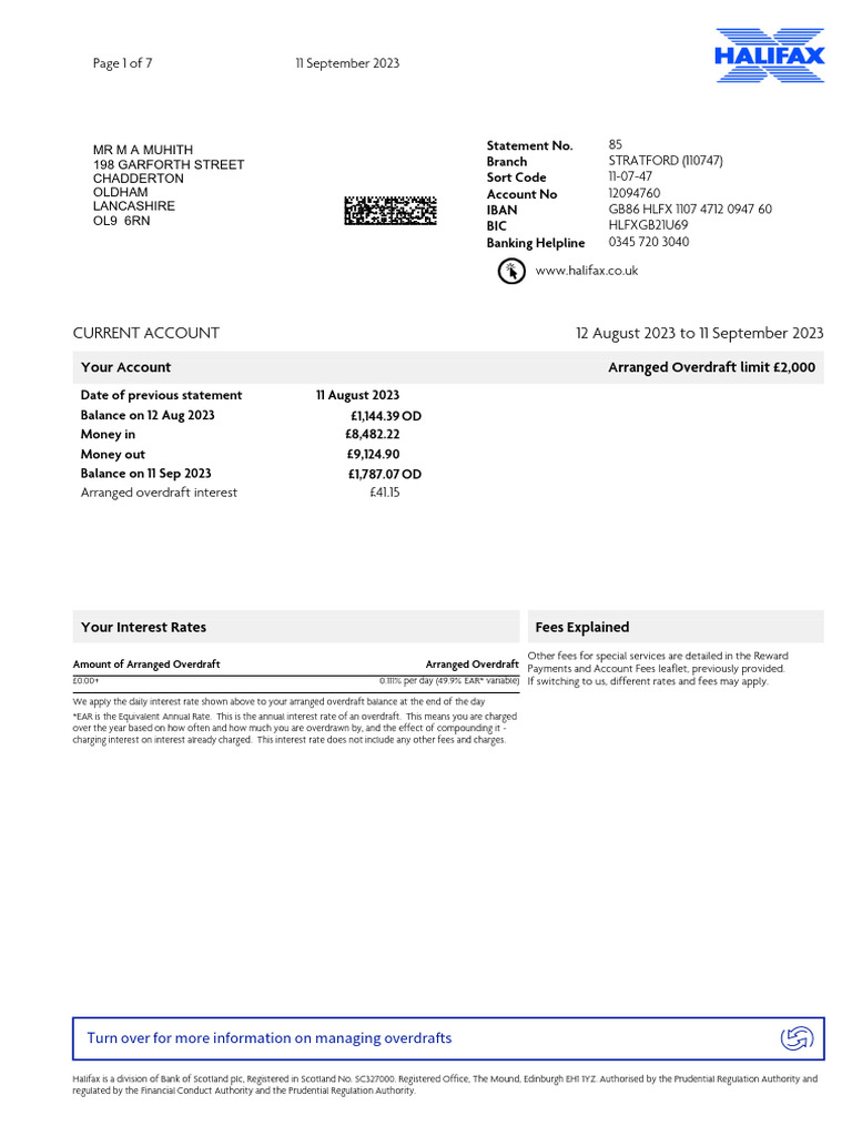 Bank Statements | PDF | Cash | Transaction Account