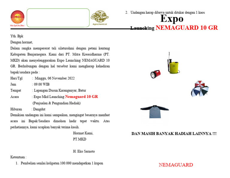 Undangan BIG FFD 2022 | PDF