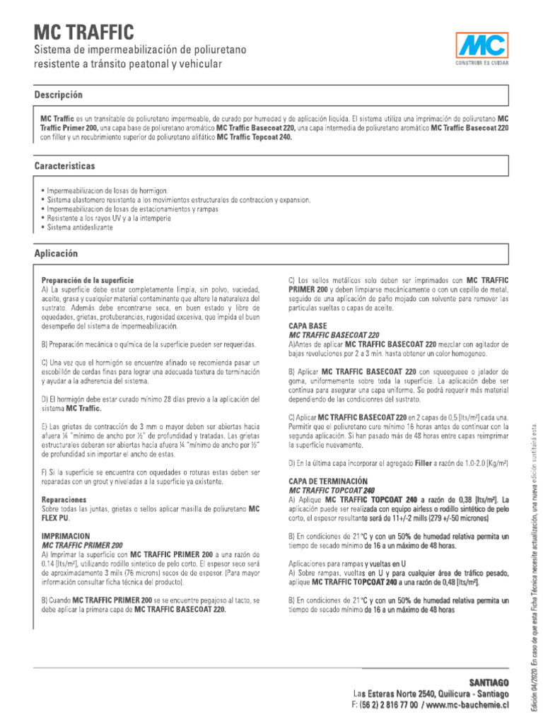 MC Traffic | PDF