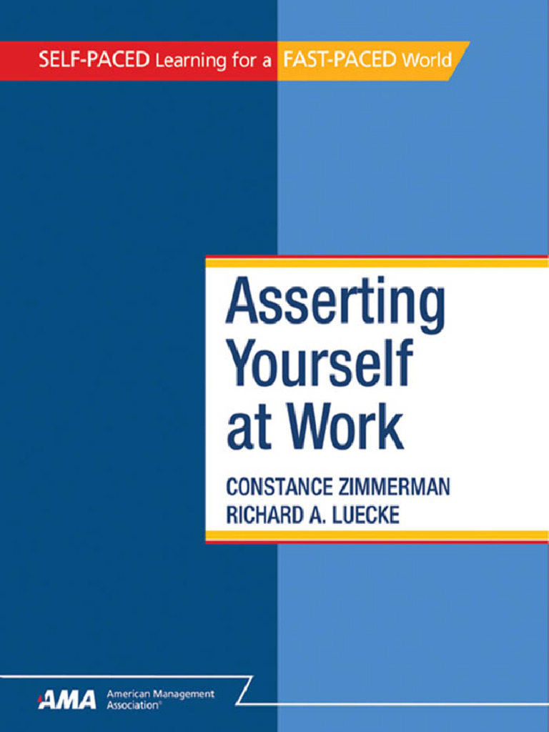 Asserting Yourself at Work (PDFDrive) | PDF