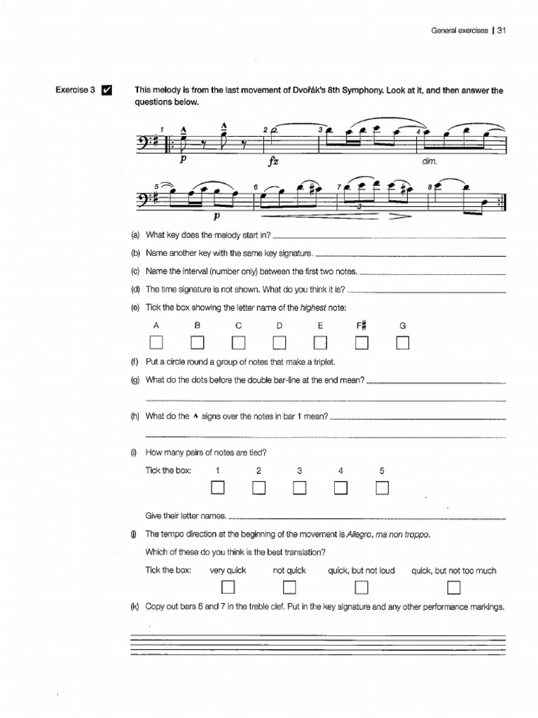 General Exercise - Grade 2 | PDF