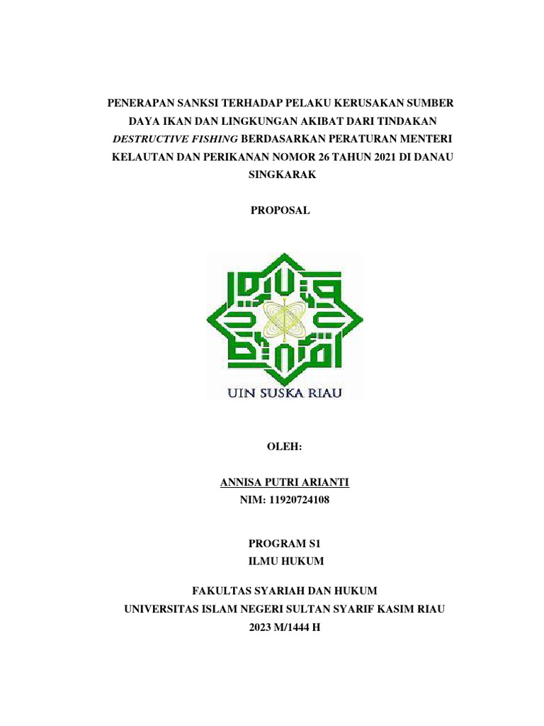 Proposal Revisi | PDF