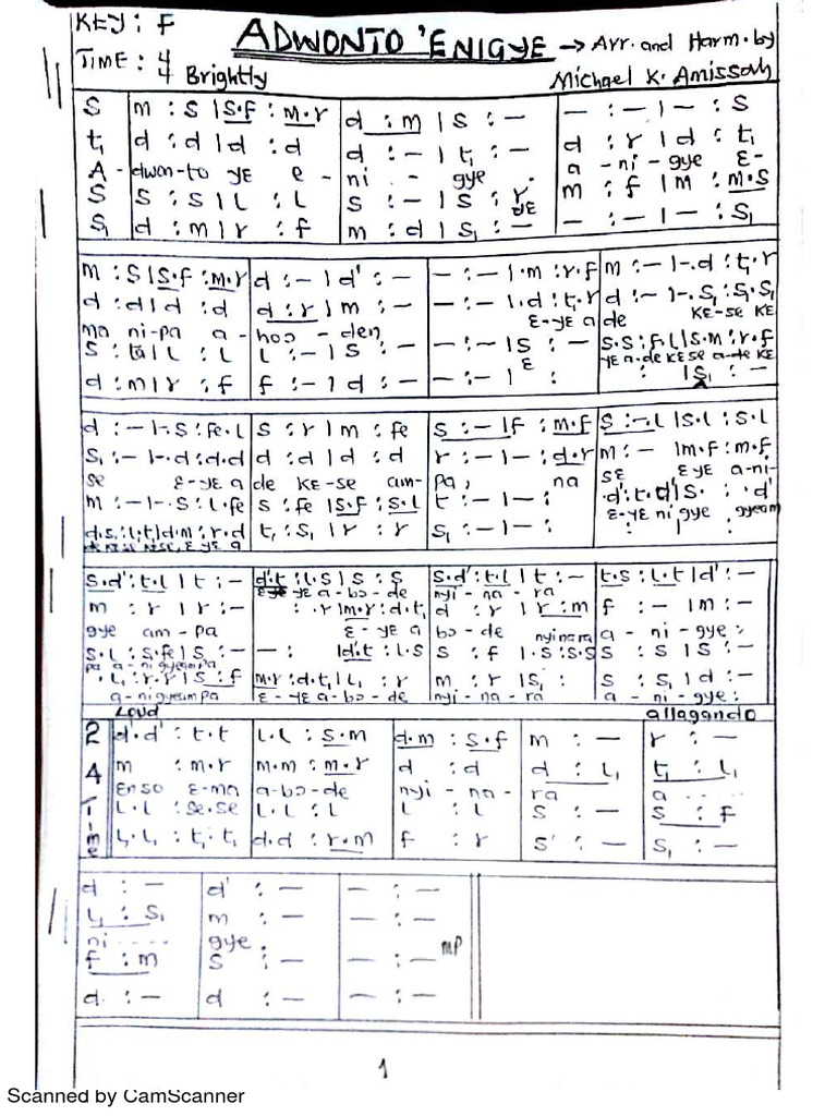 Adwomto y3 anigye | PDF