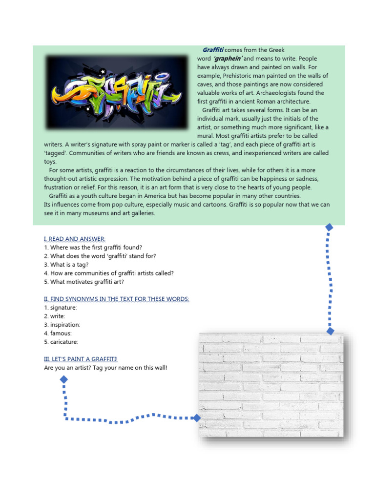 Understanding Graffiti Art Origins | PDF