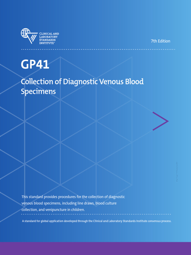 Clsi GP41-2017 | PDF | Medical Laboratory | Medicine