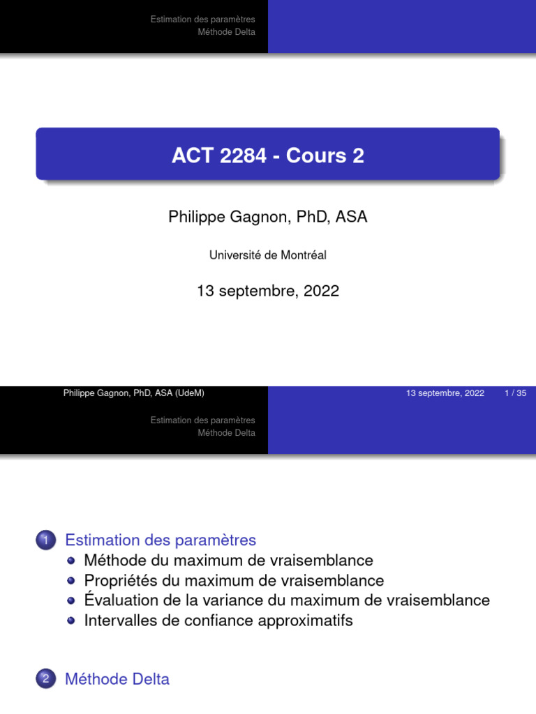 Cours 2 | PDF