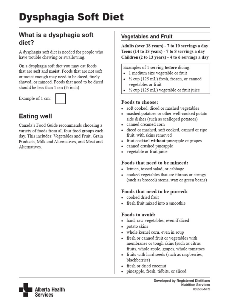 Dysphagia Soft Diet | PDF | Sausage | Vegetables