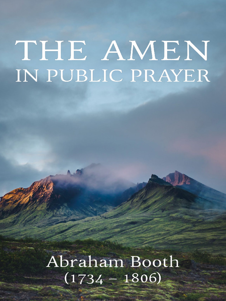 The Amen in Public Prayer | PDF