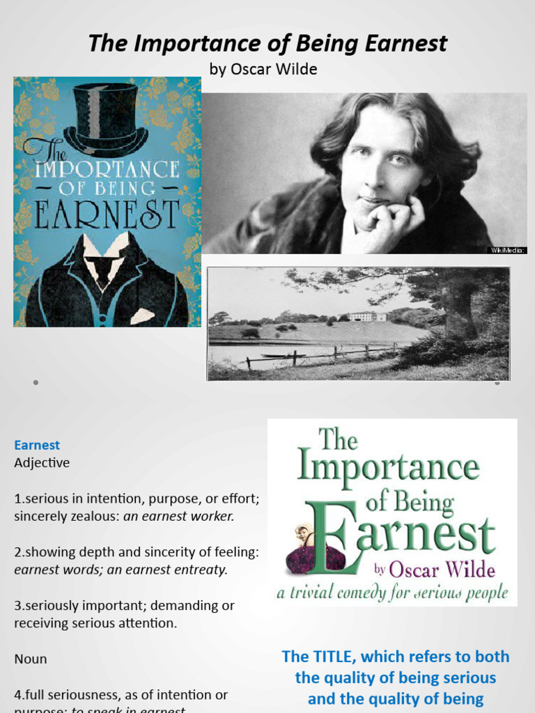 Oscar Wilde: Life & Satire | PDF | Oscar Wilde | The Importance Of ...