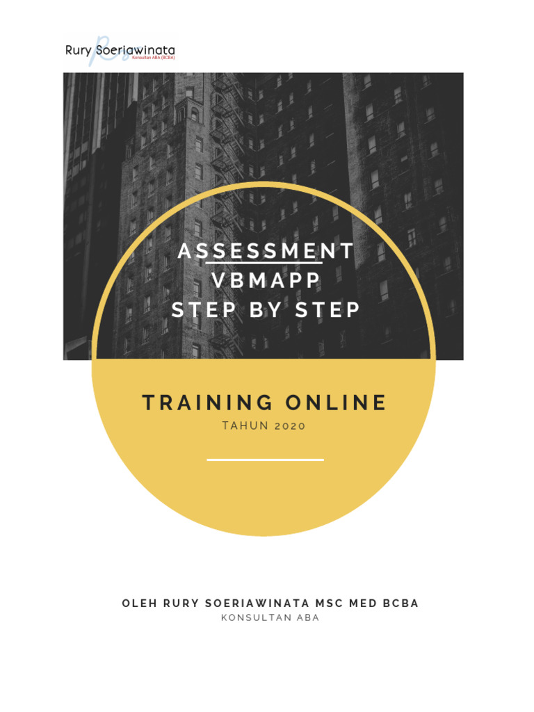 Assessment VBMAPP Step by Step | PDF