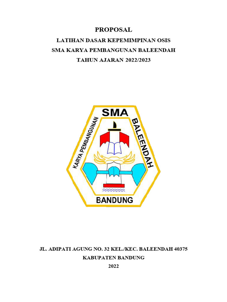 LDKO OSIS SMA Karya Pembangunan 2022 | PDF