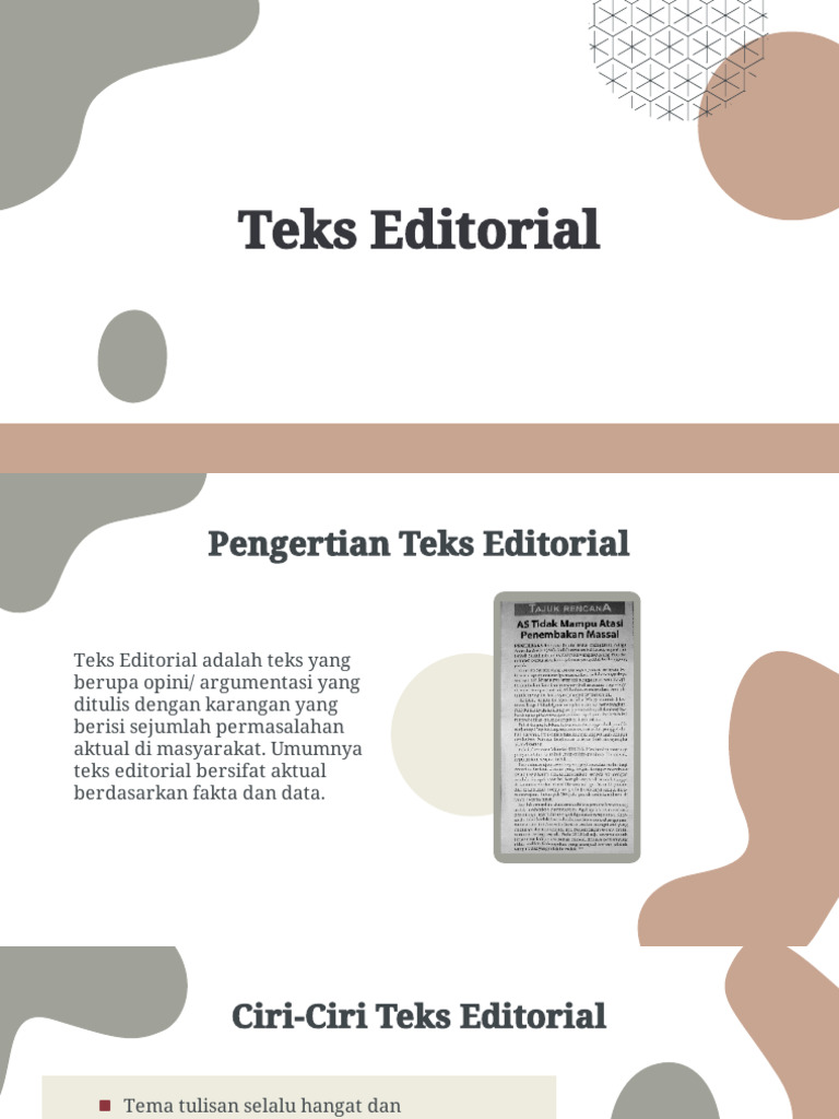 Teks Editorial | PDF