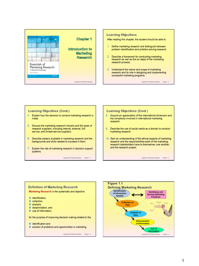 Ch01 Introduction To Marketing Research | PDF | Marketing Research | Marketing
