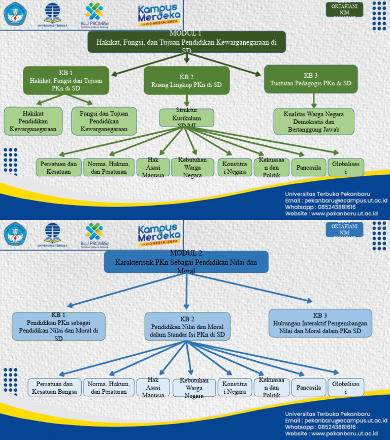 Peta Konsep PKN | PDF