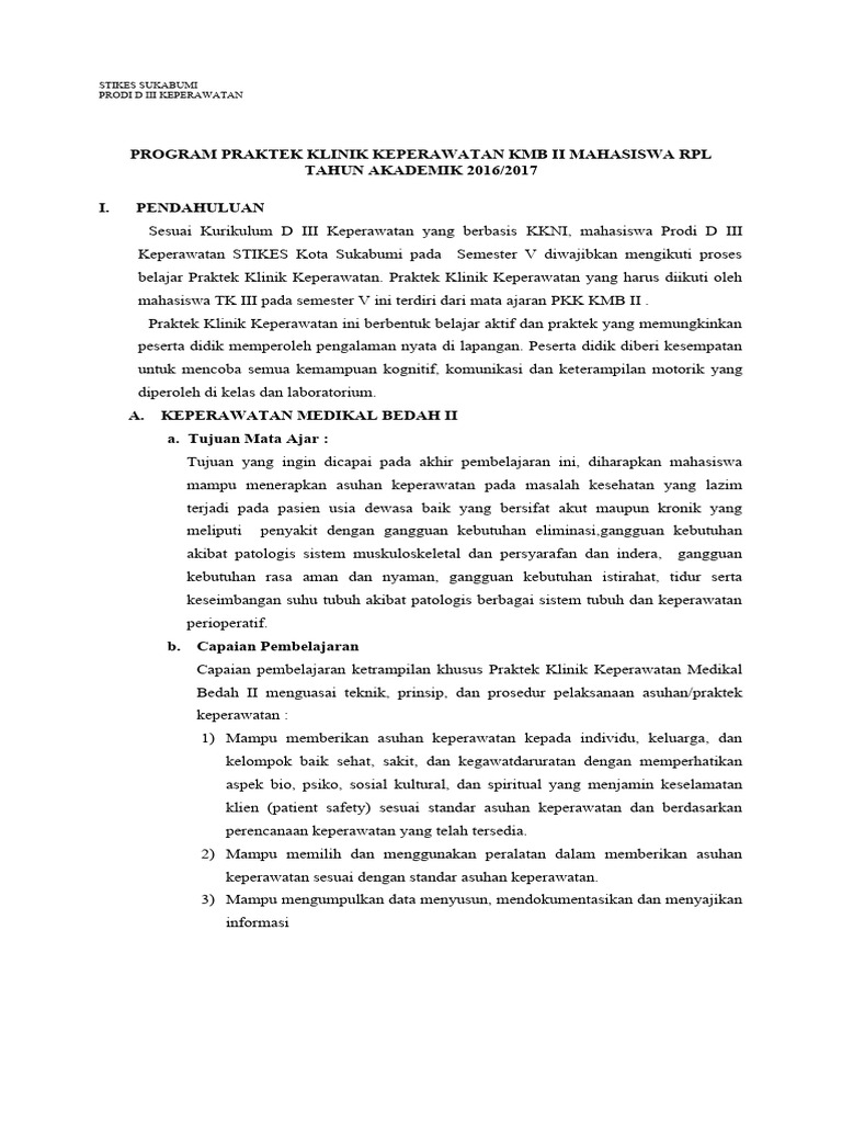 Proposal PKK KMB Ii Dan Gadar 1617 | PDF