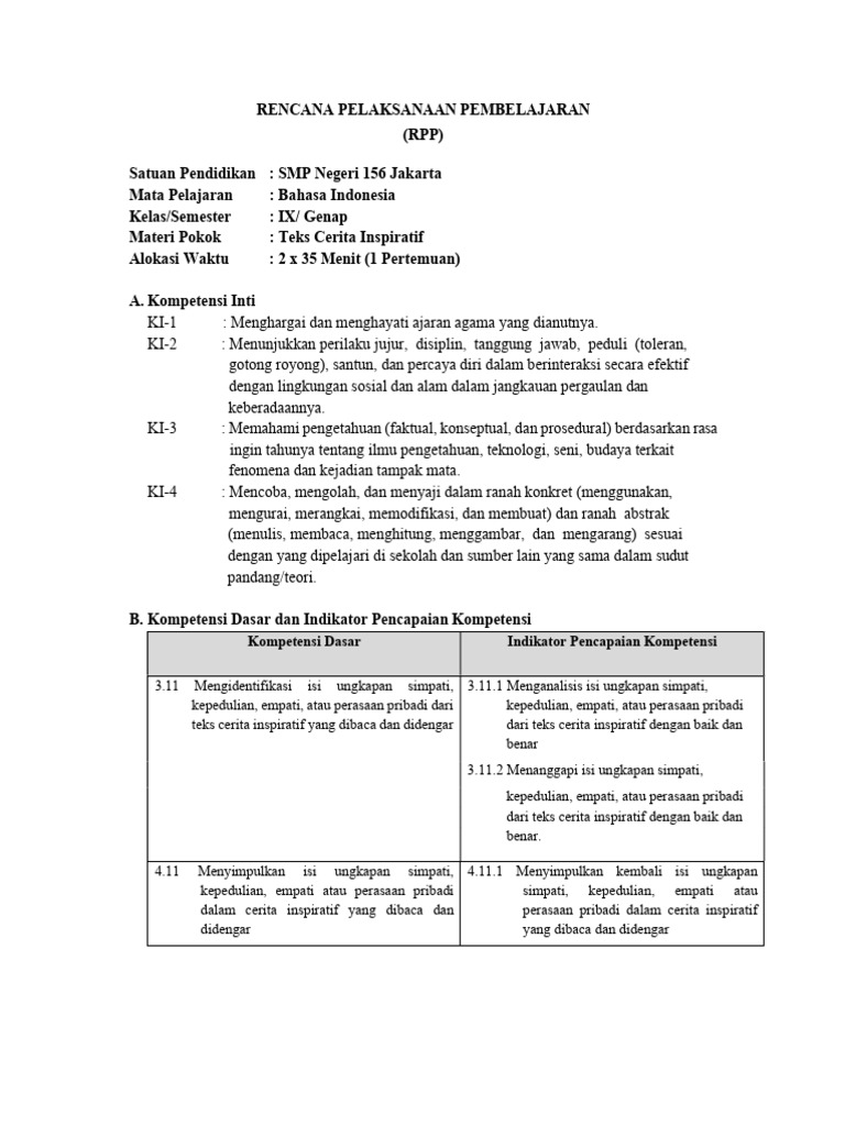 RPP 3.11-4.11 Enung | PDF