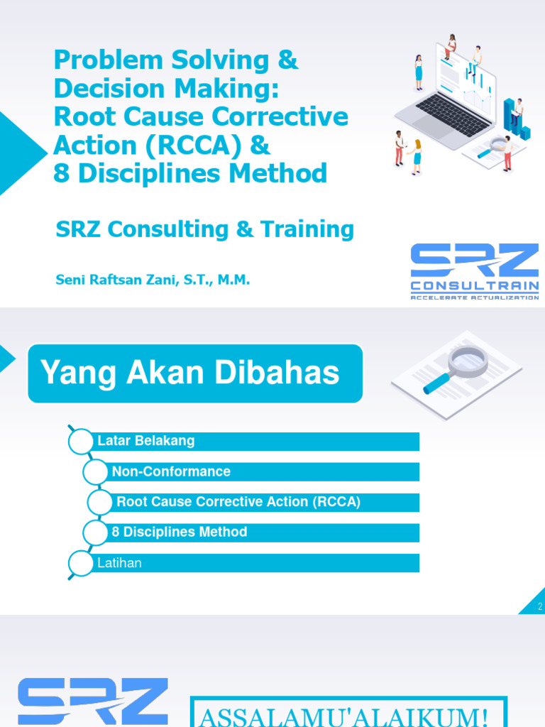 Problem Solving & Decision Making Use RCCA & 8D Method (Desember 2021 ...