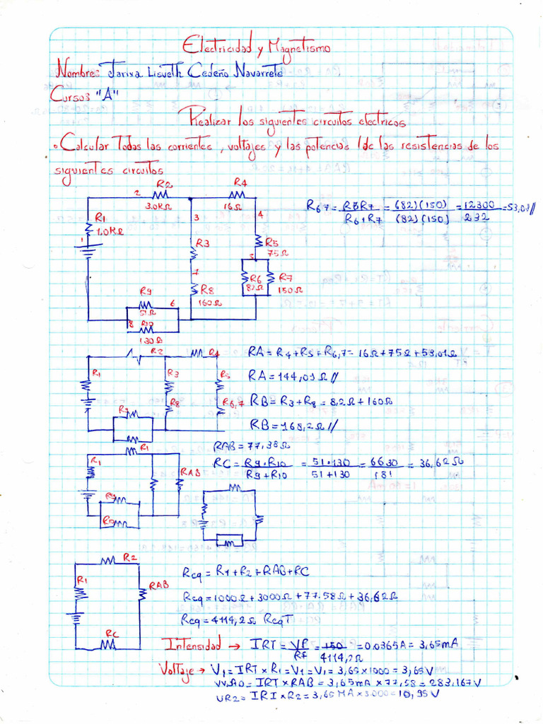 Circuitos Electricos | PDF