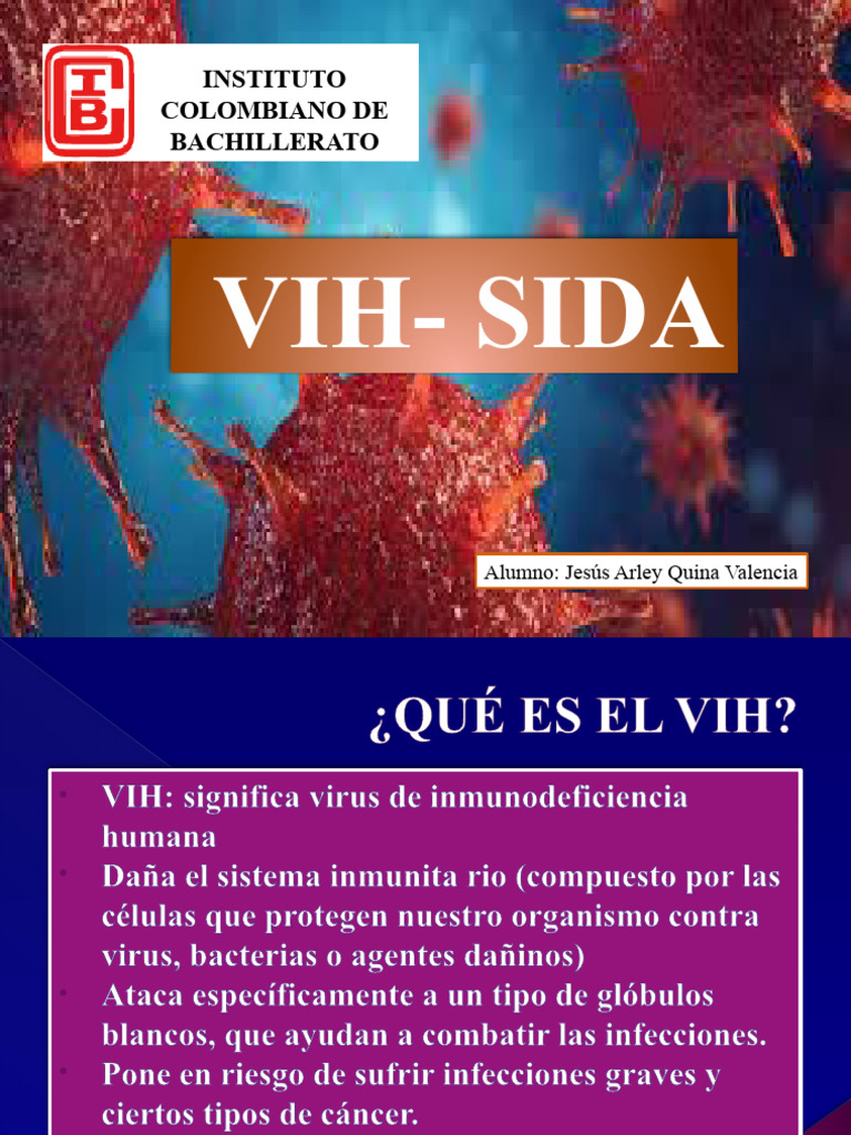 Síntomas y transmisión del VIH/SIDA | PDF