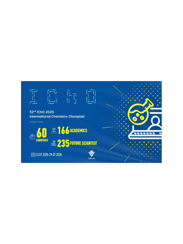 IChO 2020 Problems - Solutions | PDF | Chirality (Chemistry) | Proton Nuclear Magnetic Resonance