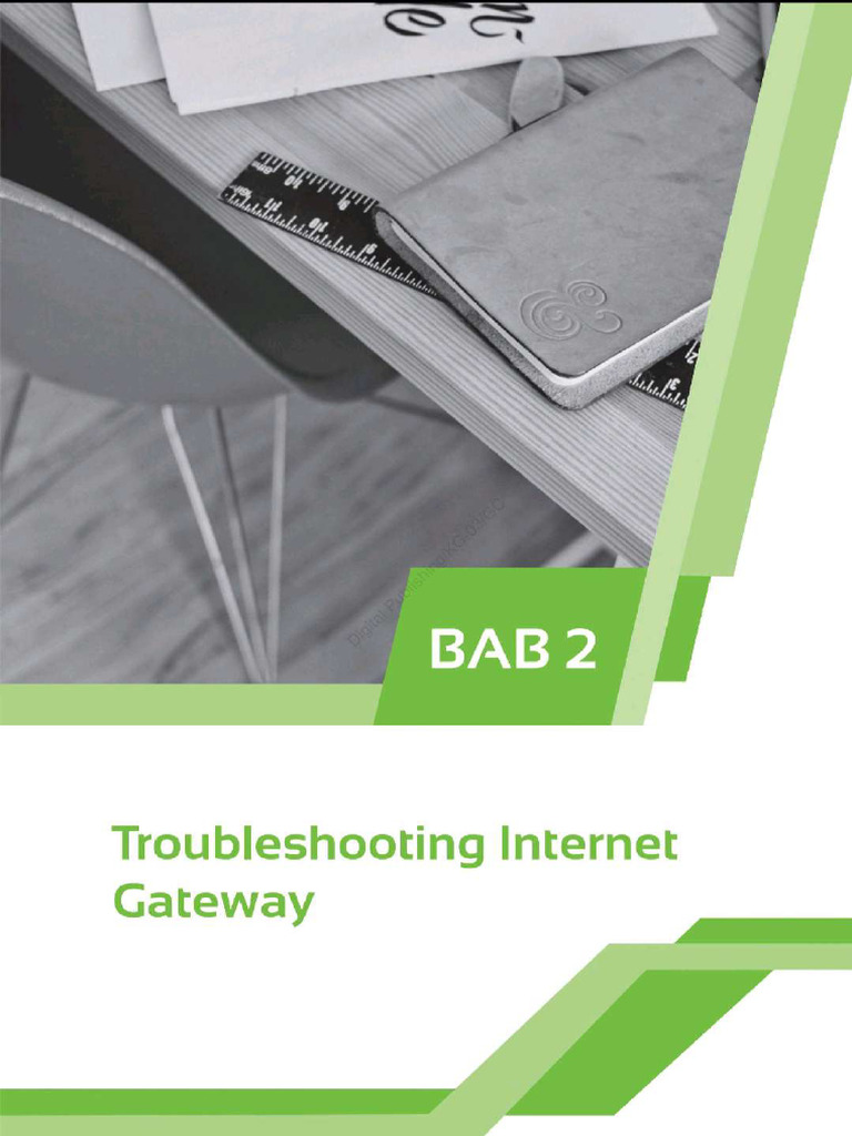 Materi AIJ Troubleshooting Internet Gateway | PDF