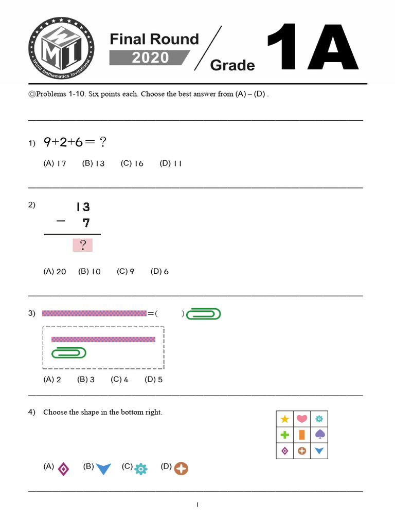 2020 WMI Final G01 Paper A | PDF