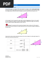 5.4 Using The Cast Rule | PDF | Trigonometric Functions | Euclidean Geometry