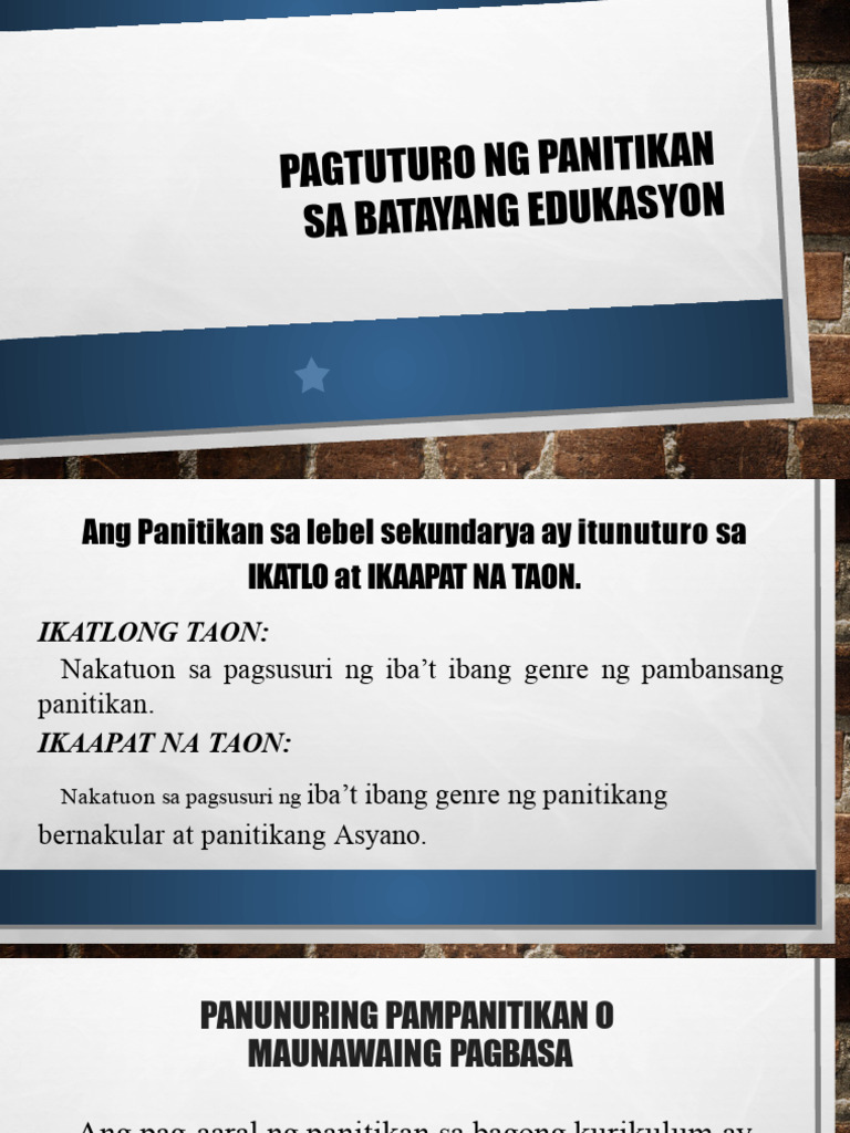 Fil 103 | PDF